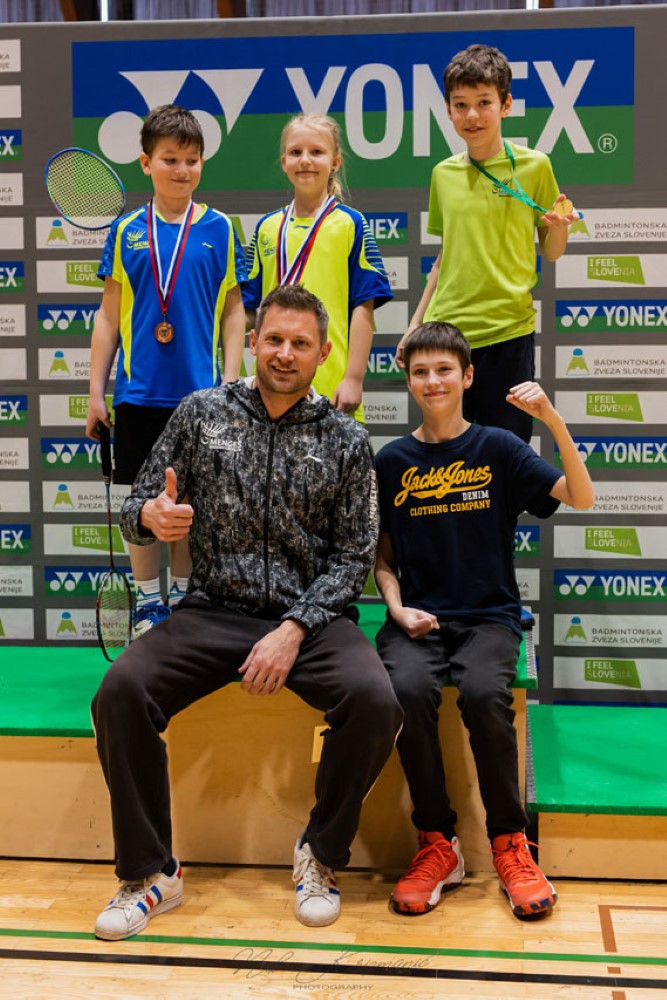 BZS - Badmintonska zveza Slovenije 1. turnir do 11 in 17 let 2023