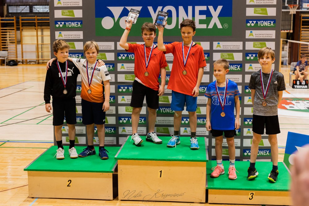 BZS - Badmintonska zveza Slovenije 1. turnir do 11 in 17 let 2023